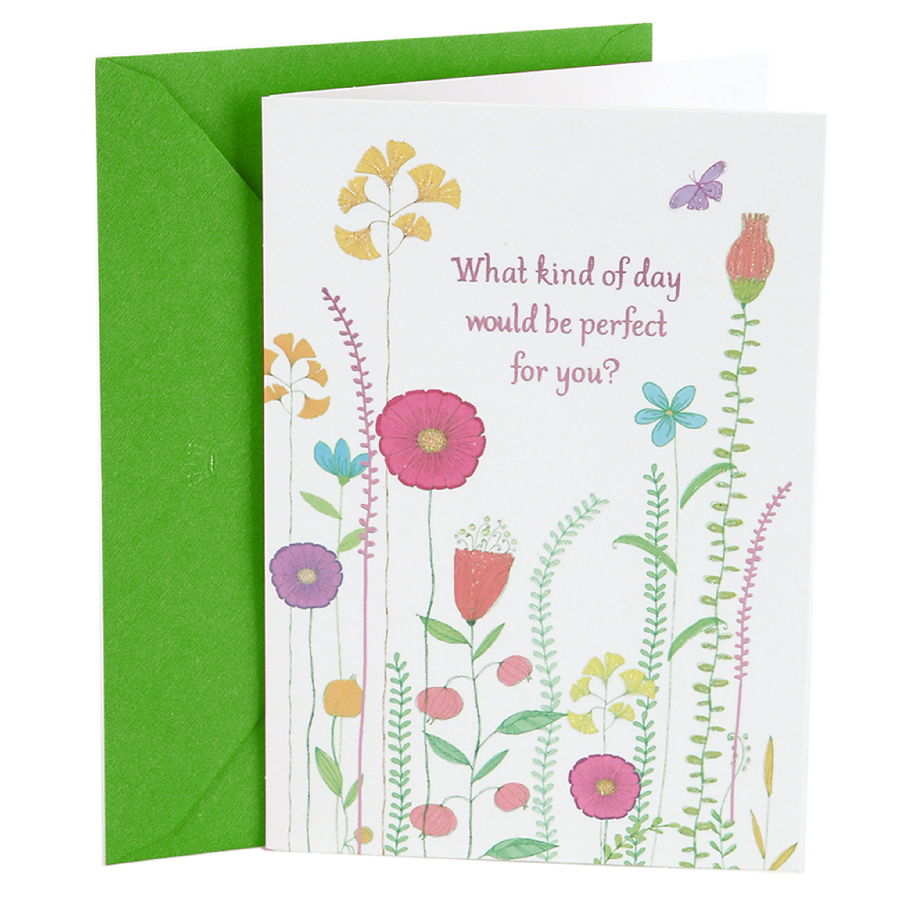 Hallmark Birthday Card Perfect Day For You Walmart Walmart Hallmark Birthday Card Perfect Day For You Walmart Walmart
