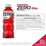 POWERADE Zero Red Fruit Punch, 20 Oz Bottle - Walmart.com