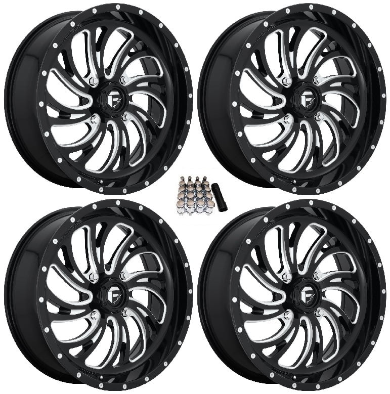 Fuel Kompressor UTV Wheels Black 20" Polaris RZR 1000 XP / Ranger XP ...