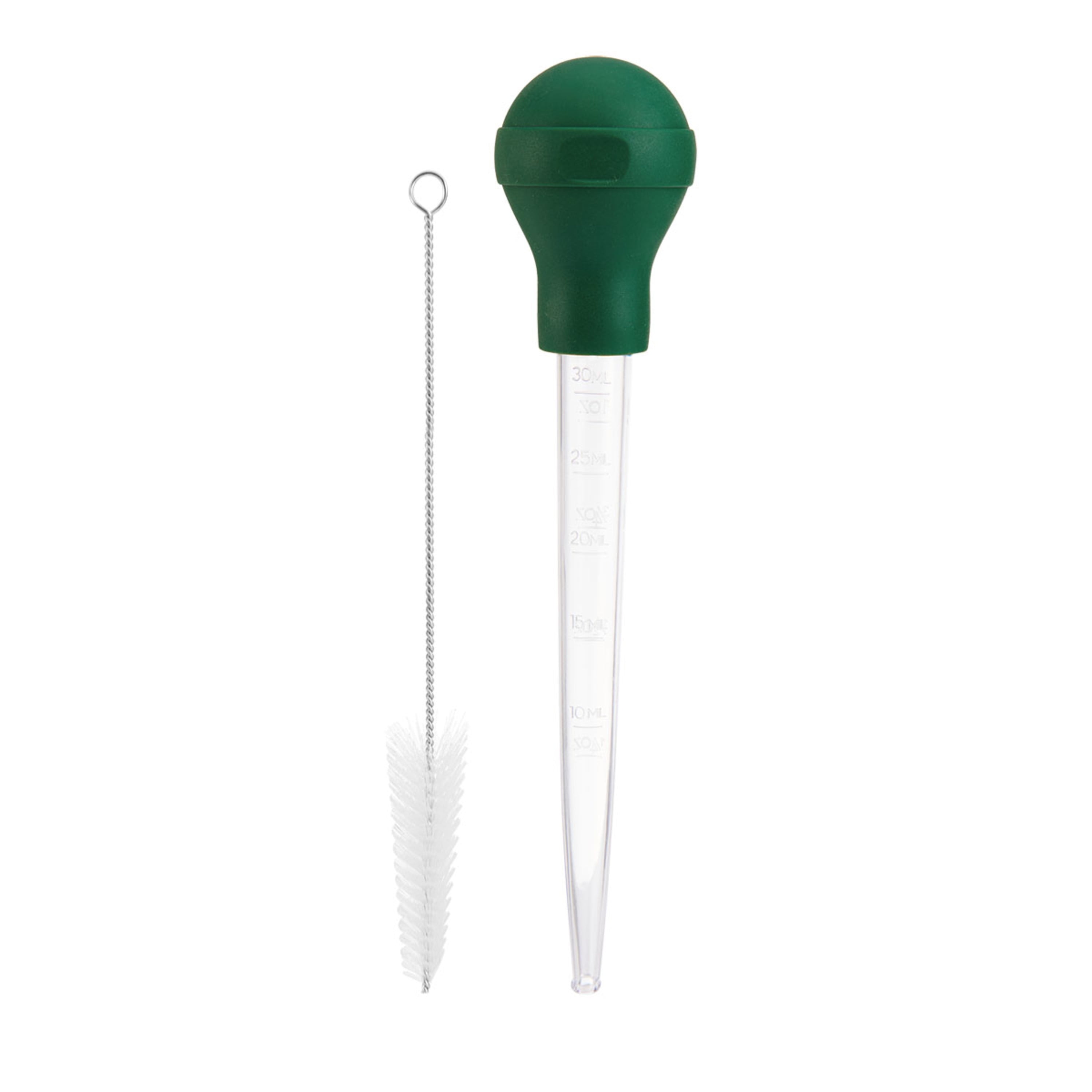 Farberware Holiday Green Rubber/Silicone/Plastic Baster - Walmart.com