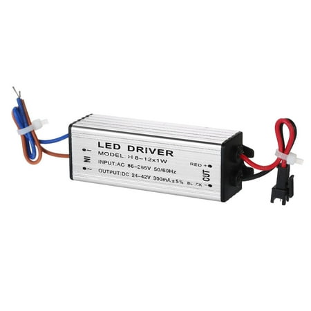 8～12x1W LED Constant Current Driver Power Supply Adapter Transformer ...