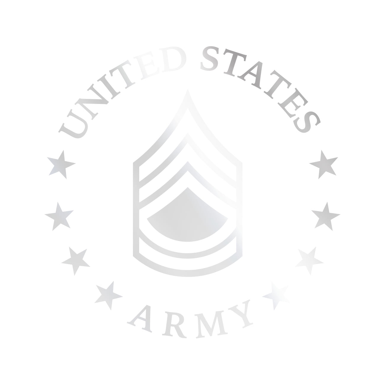 E-7 Sergeant First Class US Army Rank Sticker Decal Die Cut - Self Adhesive Vinyl - Weatherproof ...