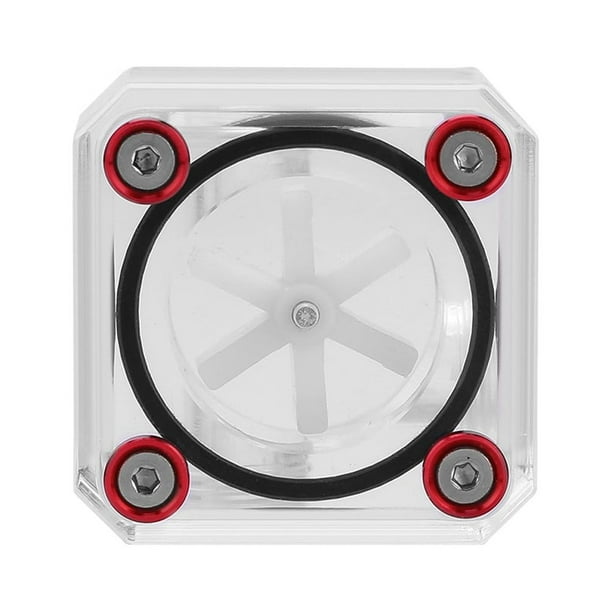 PC Water Flow Meter Indicator, G1/4 Thread Computer Water Cooling Flow ...