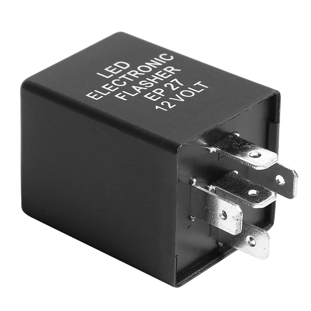 Carga 12V 150 vatios relé intermitente señal LED automotriz cinco pines ...