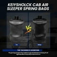2pcs Cab Sleeper Air Spring Bag Compatible with Kenworth T680, Link ...