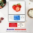 Digital Kitchen Scale with Nutritional Calculator - Calorie/Gram ...
