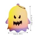 1pc Halloween Cute Ghost Night Light Soft Warm LED Ghost Lamp Mini ...