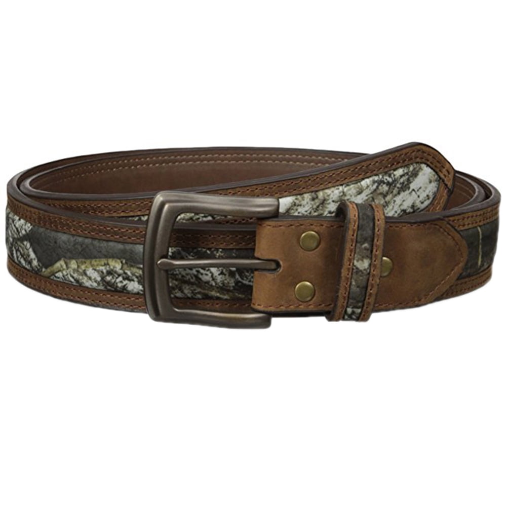 Nocona Men's Double Stitch Camo Belt Mossy Oak 26 - Walmart.com