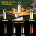 LIDUI-4-in-1 Multifunctional Camping Lantern, 10000mAh Rechargeable ...