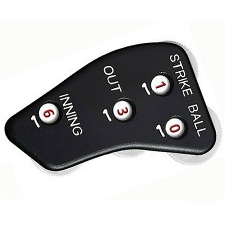 Baseball / Softball 4-Dial Umpire Indicator, Ball Strike Out Inning ...