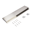 Miumaeov Range Hood Backsplash with Shelf and Rack,Stainless Steel ...