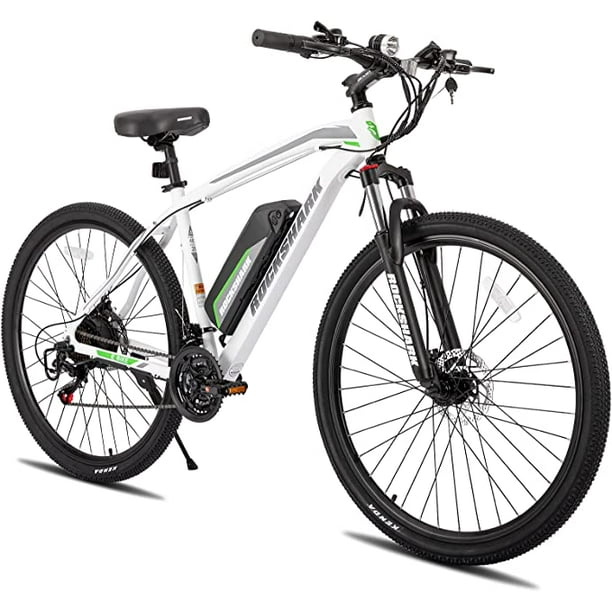 Hiland Rockshark Electric Bike Electric Mountain Bike Aluminum 26 inch ...