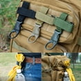 Backpack Keychains Carabiner Hanging Gear Webbing Buckle Strap Clip ...