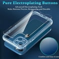 Reiko High Quality 2X Clean PC & TPU Bumper Case in Clear for Apple ...