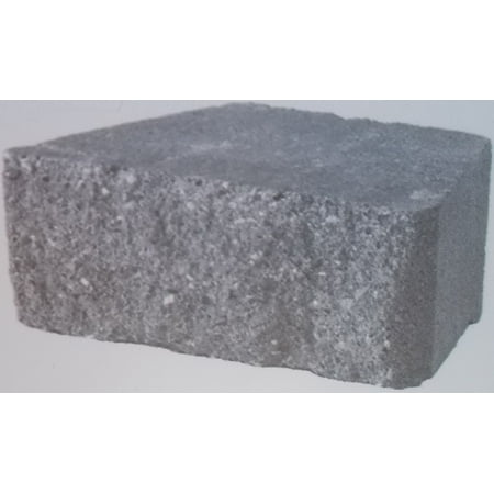Pavestone 10" Pewter Concrete Retaining Wall – BrickSeek