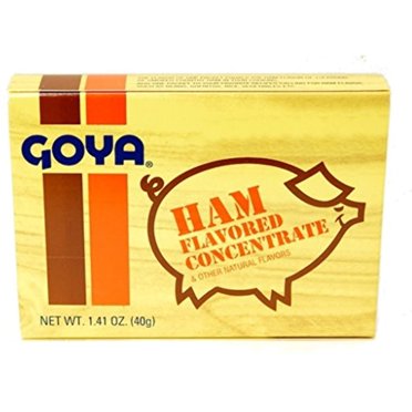 Goya Ham Flavored Cooking Seasoning Concentrate, Single Pack, 1.41 oz ...