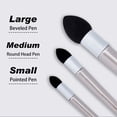 Aluminum Sponge Pen Washable Sketch Rubbing Sponge Brush Reusable ...