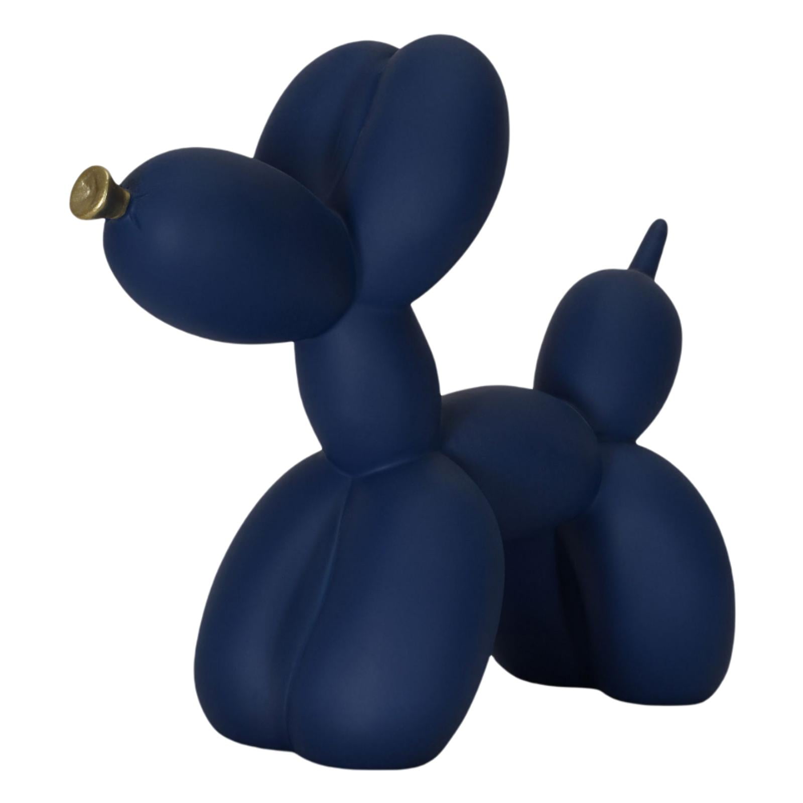 Globo creativo, estatua de perro, escultura ornamental, arte a mano ...