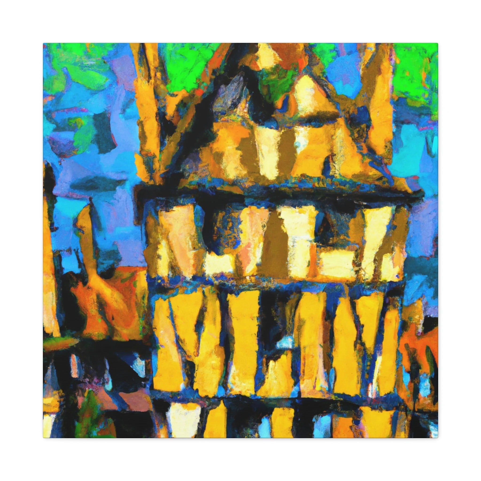 Tudor Reign Expressionism - Canvas - Walmart.com