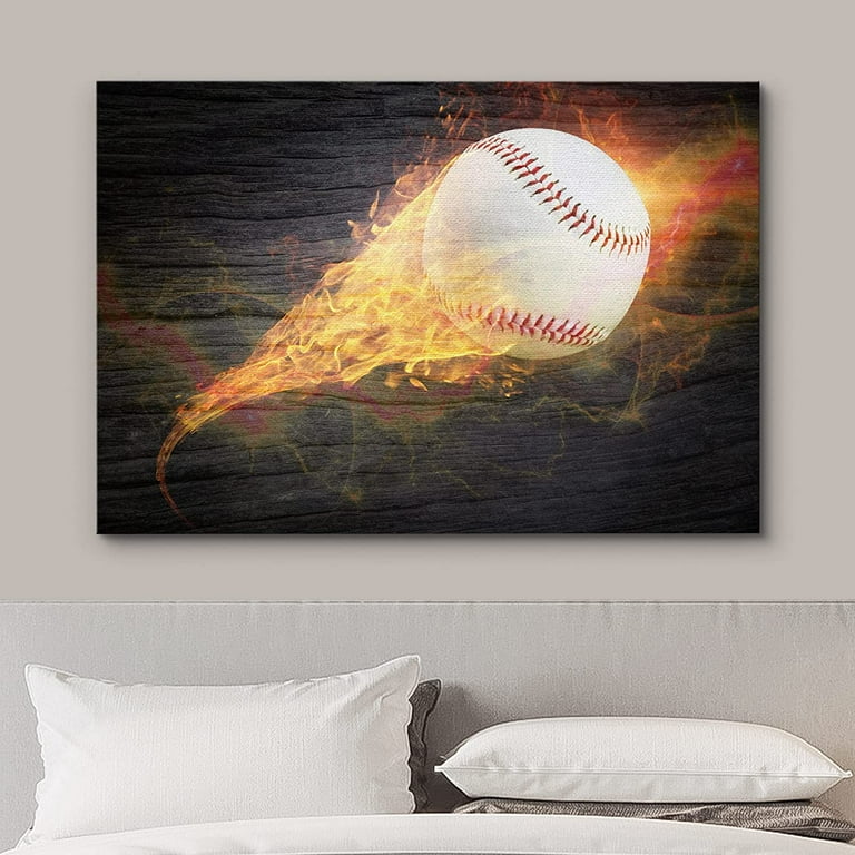 Baseball Paintings Canvas
