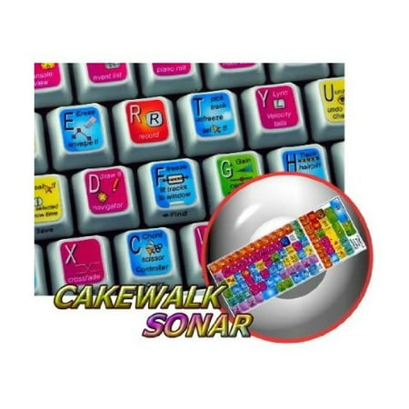4Keyboard CAKEWALK Sonar Keyboard Sticker | Walmart Canada