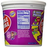 Dubble Bubble 300 Count Assorted Twist Tub, Bubble Gum, Watermelon ...