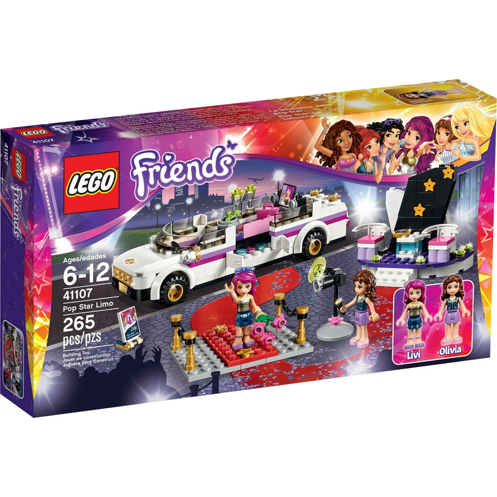 LEGO Friends Pop Star Limo, 41107 - Walmart.com - Walmart.com