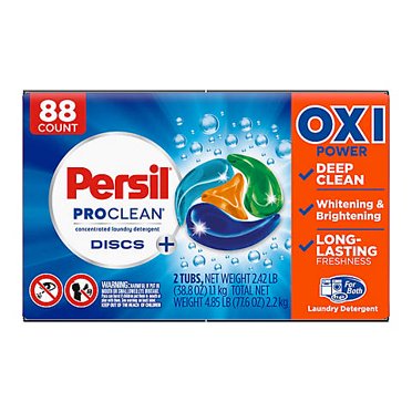 Persil ProClean Liquid Laundry Detergent, Sensitive Skin, 2X ...