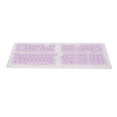 PBT Pudding Keycaps 129 Keys Translucent OEM Height Doubleshot ...