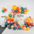 Boho Rainbow Balloon Arch Kit,Boho Balloon Garland with Colorful Retro ...