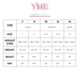 YMI Jeans Girls Selena Dream Button Fly Straight Leg Hybrid Jean ...