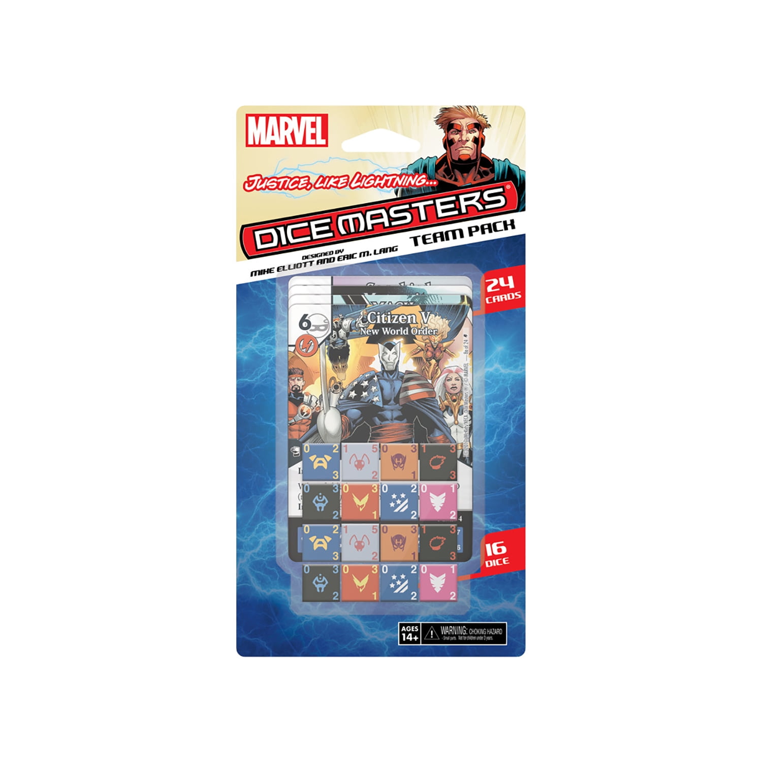 Marvel Dice Masters: Justice Like Lightning Team Pack Dice Building ...