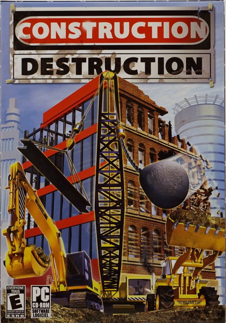 Construction Destruction PC Sim Game - Features 7 Mammoth Vehicles ...
