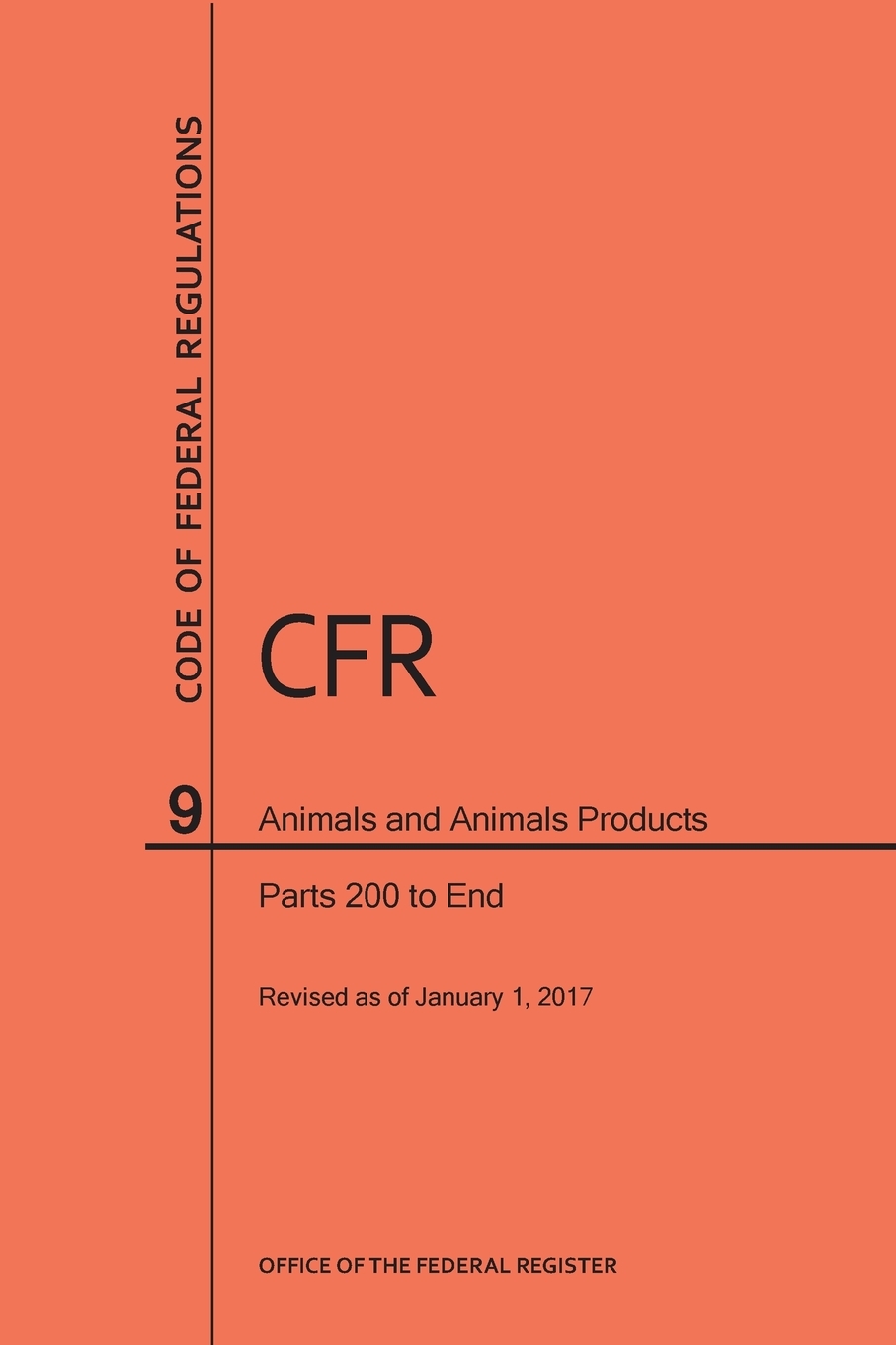 Code Of Federal Regulations Code Of Federal Regulations Title 9