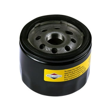 Genuine Briggs & Stratton 842921 Oil Filter, Black, for Vanguard V-Twin ...
