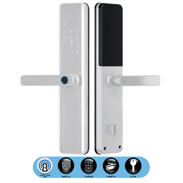 Cerradura Inteligente Chapa Digital Con Huella y App Móvil TLX02 Plus ...