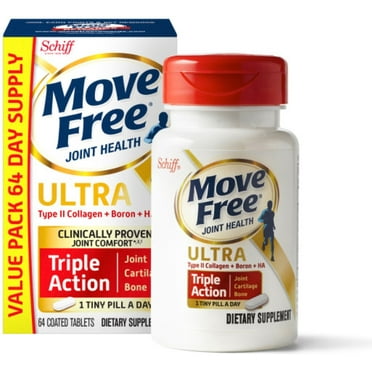 Schiff Move Free Ultra Triple Action Joint Supplement, 75 Tablets ...