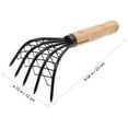 Clam Rake 1pc Stainless Steel Clam Rake with Net Oyster Shell Digging ...