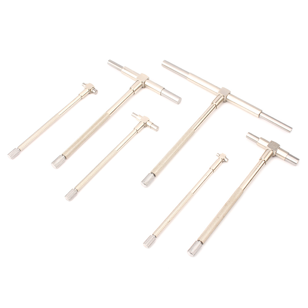 BFY 6PCS Precision Telescopic Gauge Set, 5/16''- 6” Range T-Bore Hole ...