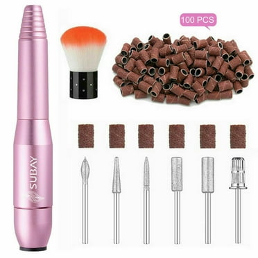 FITNATE Nail Drill Set, Electric Nail Drill Kit Portable and ...