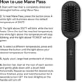L'ange Hair Mane Pass 2-in-1 Straightening Brush, Ceramic-Coated ...