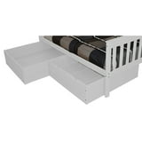 Kunkle Holdings LLC Pine 2 Piece Twin Drawers Unfinished Wood Finish ...