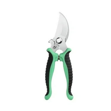 Unique Bargains Off White Plastic Handle Garden Plant Cutting Shears ...