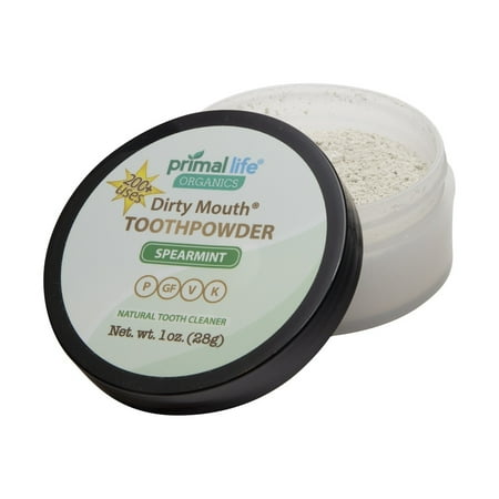 Primal Life Organics - Premium Dirty Mouth Powdered Mineral Toothpaste ...