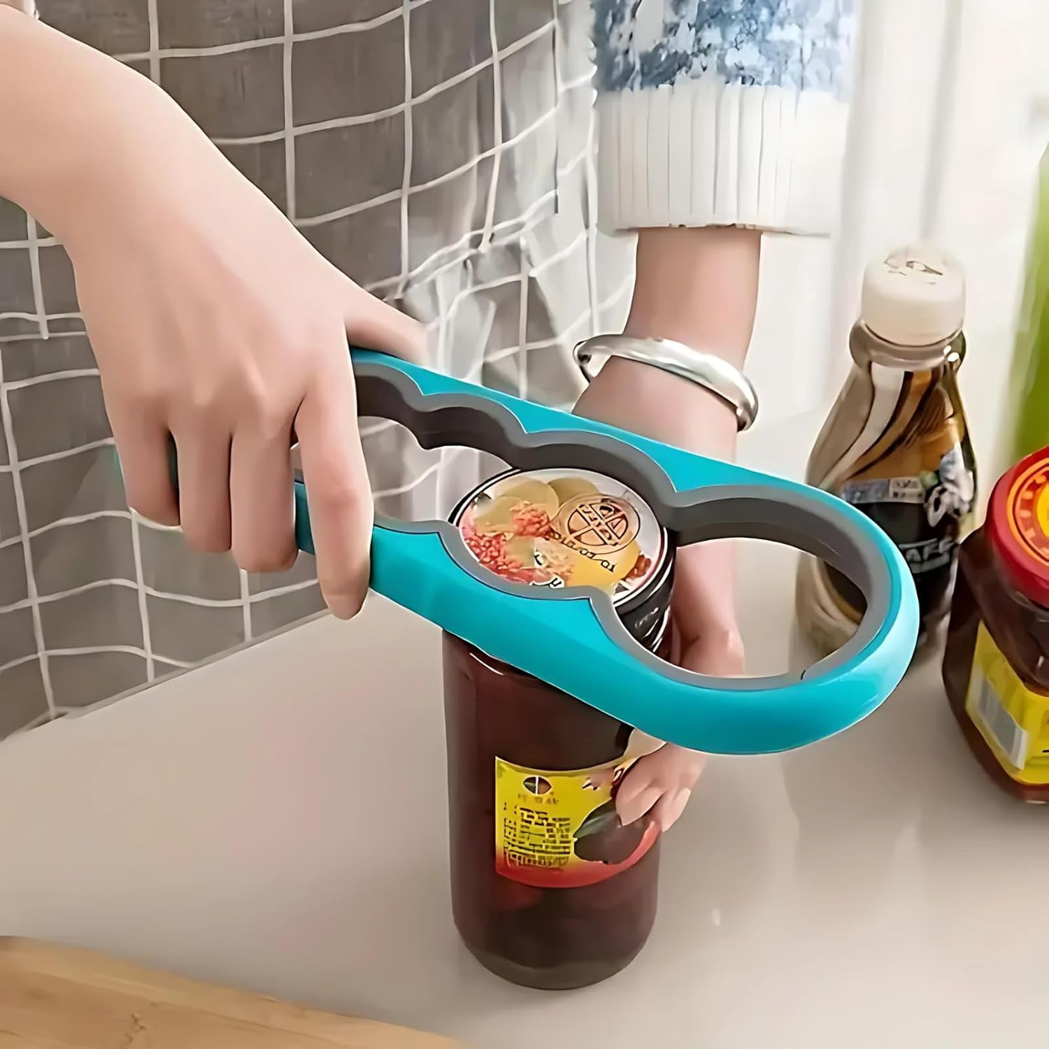 Jar Opener for Seniors with Arthritis | Rubber Jar Opener Gripper ...