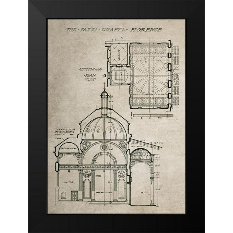 Pazzi Chapel Elevation