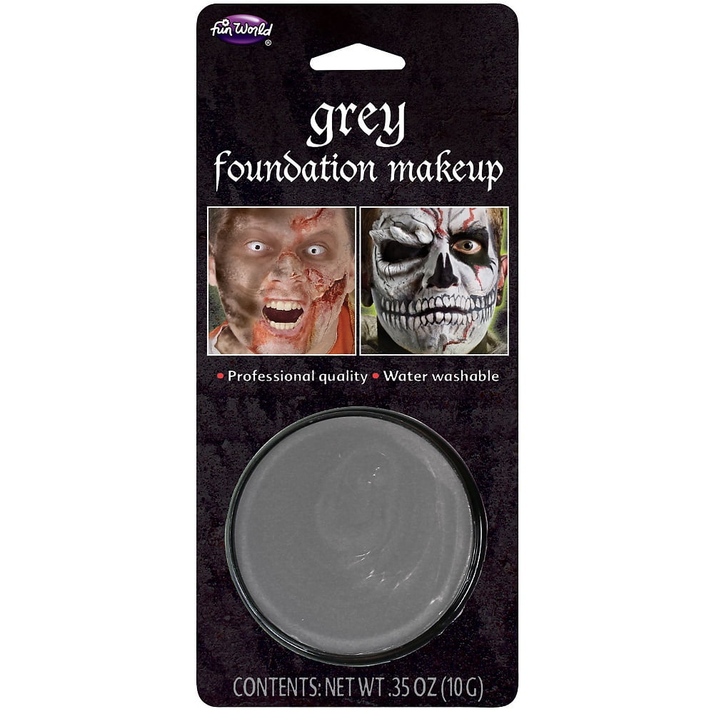 Foundation Makeup Adult Costume Makeup Grey - Walmart.com