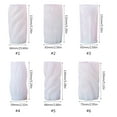 Silicone Mold for and Plaster Crafts Resin Mould 3D Cylinder Mold ...