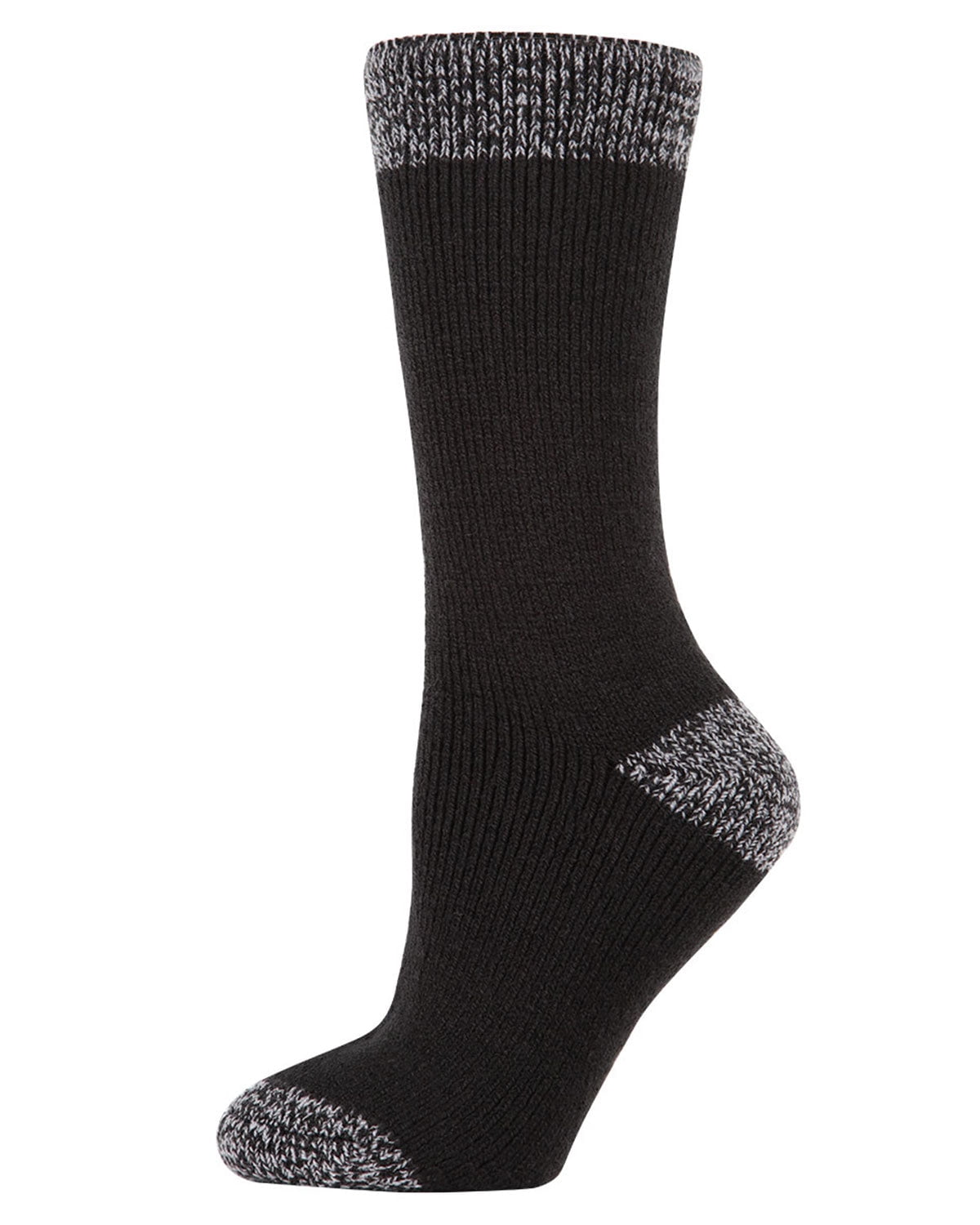 MeMoi Solid Color Brushed Fluffy Boot Socks with Heel Toe - Mens - Male ...