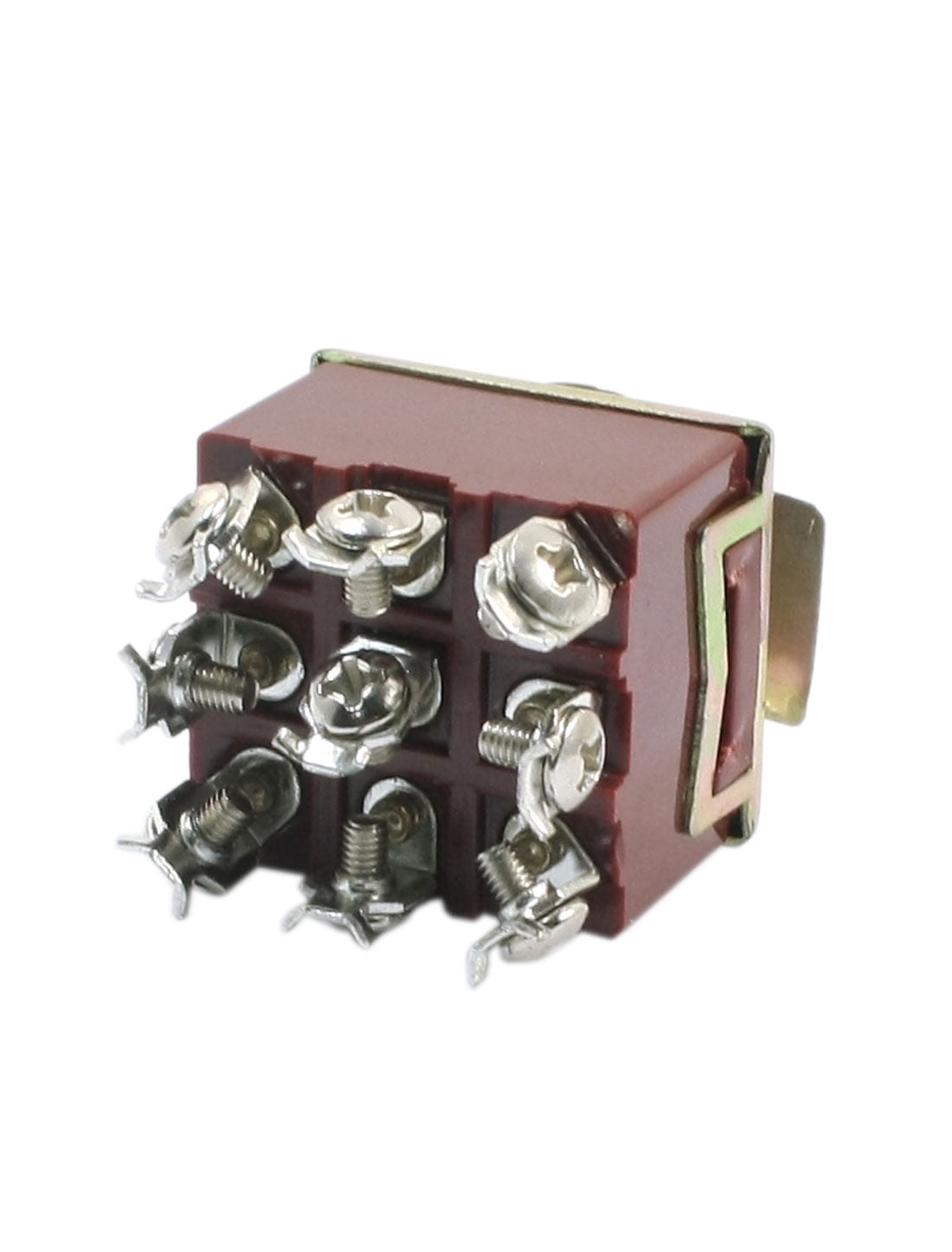 3PDT 3 Position 9 Screw Terminals Toggle Switch AC380V 10A E-TEN303 ...